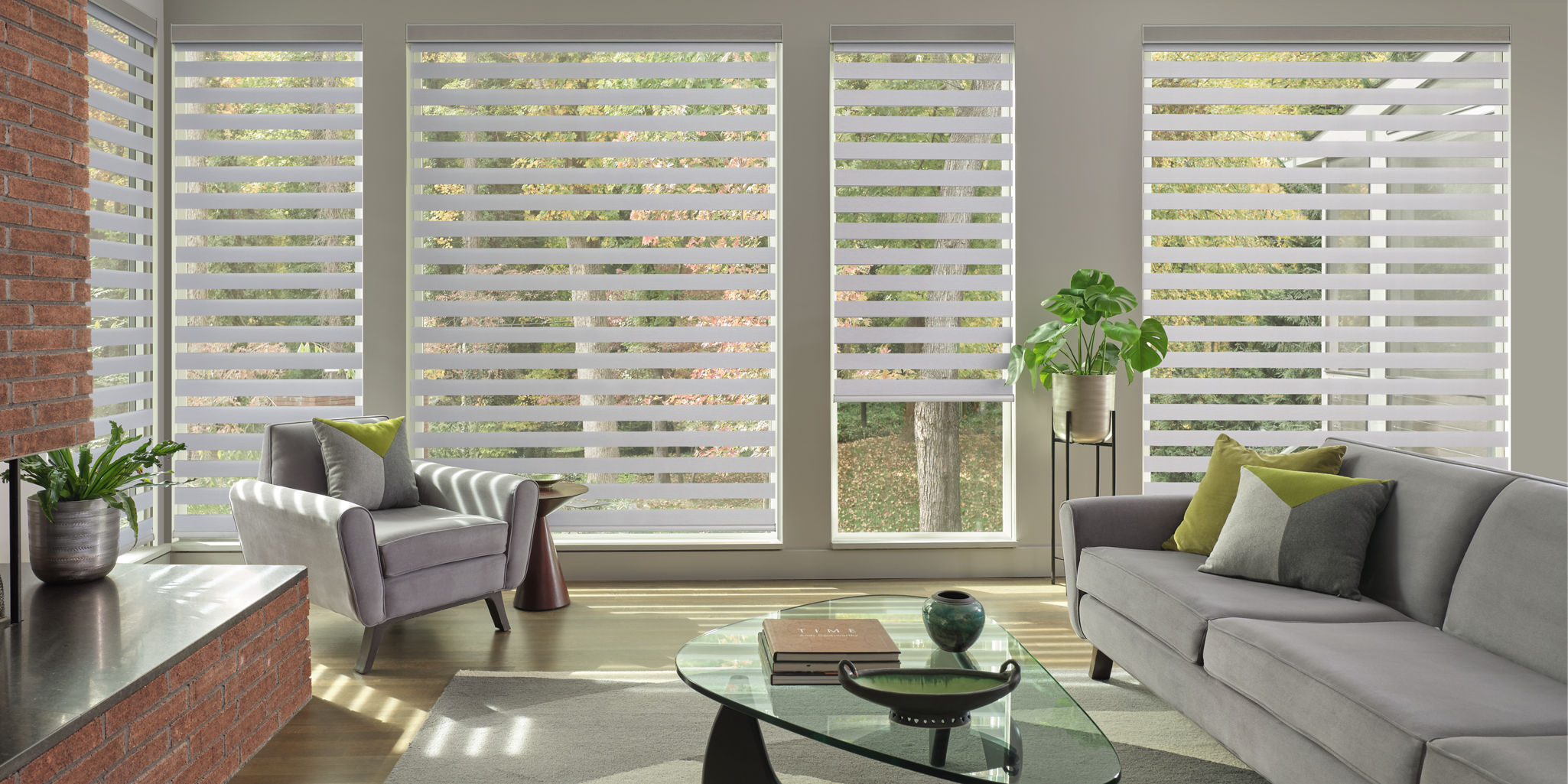 Designer Banded Shades | Official Hunter Douglas