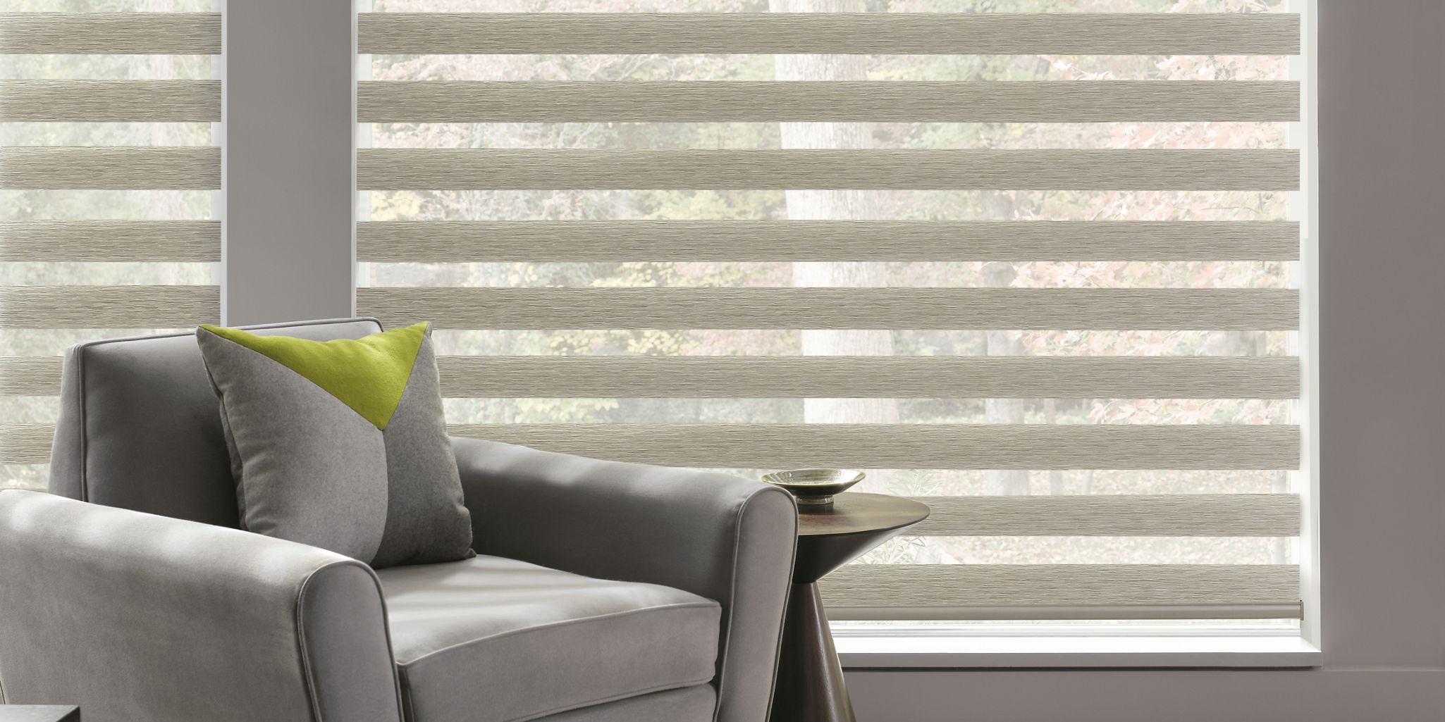 Designer Banded Shades | Official Hunter Douglas